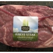 Strauss Ribeye Steak Grass Fed Beef: Calories, Nutrition Analysis ...