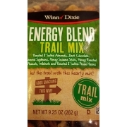 Winn Dixie Trail Mix, Energy Blend: Calories, Nutrition Analysis & More ...