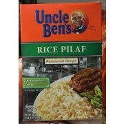 Uncle Ben's Rice Pilaf: Calories, Nutrition Analysis & More | Fooducate