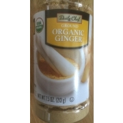 Daily Chef Ground Organic Ginger: Calories, Nutrition Analysis & More ...