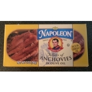 Napoleon Fillets of Anchovies In Olive Oil: Calories, Nutrition ...