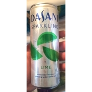 Dasani Sparkling Water Beverage, Lime Flavored: Calories, Nutrition Analysis & More | Fooducate