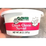 Clover Stornetta Farms Cream Cheese Spread: Calories, Nutrition ...