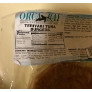 Orca Bay Teriyaki Tuna Burgers: Calories, Nutrition Analysis & More ...