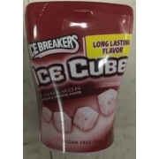 Ice Breakers Ice Cube, Cinnamon Flavor, Sugar Free Gum: Calories ...