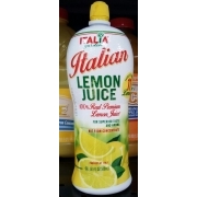 Italia Garden Italian, Lemon Juice: Calories, Nutrition Analysis & More ...