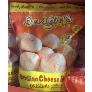 Brazi Bites Cheese Bread, Brazilian, Cheddar & Parmesan: Calories ...