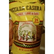 Los Pericos Tostada Casera, Sodium Free: Calories, Nutrition Analysis ...