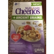 Cheerios Multi Grain Cheerios Plus Ancient Grains: Calories, Nutrition ...