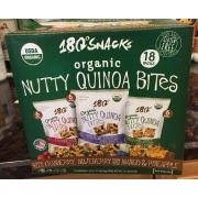 180 Snacks Organic Nutty Quinoa Bites, Variety Pack: Calories ...
