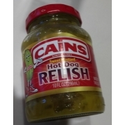 Cains Sweet Mustard Hot Dog Relish: Calories, Nutrition Analysis & More ...