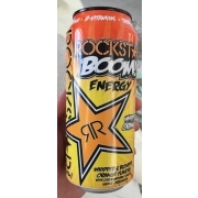 Rockstar Boom Energy, Whipped And Blended Orange Flavors: Calories ...