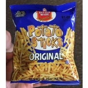 Better Made Special Potato Sticks, Original: Calories, Nutrition ...