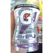 Gatorade Frost, Summit Storm, Thirst Quencher: Calories, Nutrition ...