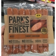 Park's Finest Ball Park Beef Smoky Cheddar: Calories, Nutrition ...