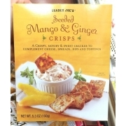 Trader Joe's Seeded Mango And Ginger Crisps: Calories, Nutrition Analysis & More | Fooducate