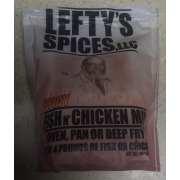 Lefty's Spices Fish N' Chicken Mix, Spicy: Calories, Nutrition Analysis ...