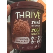 Thrive Real Ice Cream, Chocolate: Calories, Nutrition Analysis & More ...