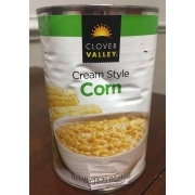 Clover Valley Cream Style Corn: Calories, Nutrition Analysis & More ...