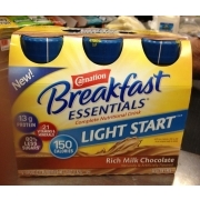 Carnation Breakfast Essentials Complete Nutritional Drink, Light Start ...