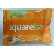 Square Bar Organic Protein Bar, Chocolate Covered Peanut Butter ...