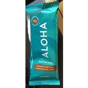 Aloha Protein Bar, Peanut Butter Chocolate Chip: Calories, Nutrition ...