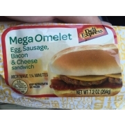 Deli Express Mega Omelet: Calories, Nutrition Analysis & More | Fooducate