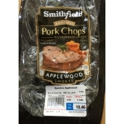Smithfield Boneless Pork Chop, Applewood Smoked: Calories, Nutrition ...