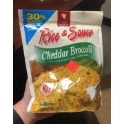 Chef Karlin Rice And Sauce, Cheddar Broccoli: Calories, Nutrition ...