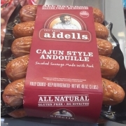 Chef Bruce Aidells Cajun Style Andouille, Smoked Sausage Made With Pork ...