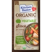 Kitchen Basics Organic Vegetable Stock For Cooking: Calories, Nutrition ...