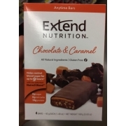 Extend Nutrition Chocolate And Caramel Bars: Calories, Nutrition ...