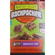 Nature Valley Backpacker, Chewy Oatmeal Bites: Calories, Nutrition ...