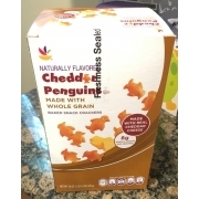 Giant Baked Snack Crackers, Cheddar Penguin: Calories, Nutrition ...