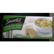 Savoritz Saltine Crackers: Calories, Nutrition Analysis & More | Fooducate