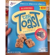 Tiny Toast Mini Sweetened Toast Shaped Cereal: Calories, Nutrition ...