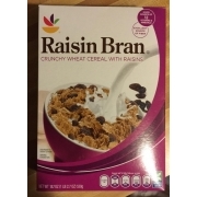 Giant Raisin Bran, Crunchy Wheat Cereal With Raisins: Calories ...