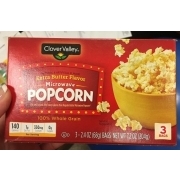 Clover Valley Extra Butter Flavor Popcorn: Calories, Nutrition Analysis ...