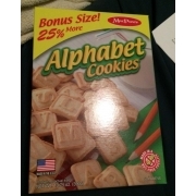 Mrs Pure's Alphabet Cookies: Calories, Nutrition Analysis & More ...