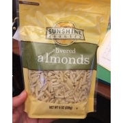 Sunshine Country Slivered Almonds: Calories, Nutrition Analysis & More ...