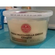 Primo Taglio Fresh Mozzarella Cheese Cilliegine: Calories, Nutrition ...