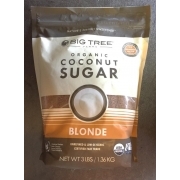 Big Tree Farms Organic Coconut Sugar: Calories, Nutrition Analysis ...