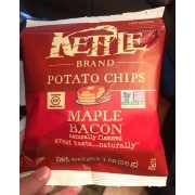 Kettle Brand Potato Chips, Maple Bacon: Calories, Nutrition Analysis ...