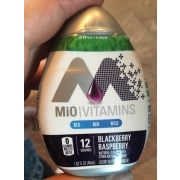 Mio Vitamins Blackberry Raspberry Flavored Drink: Calories, Nutrition ...
