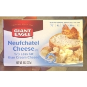 Giant Eagle Neufchatel Cheese: Calories, Nutrition Analysis & More ...