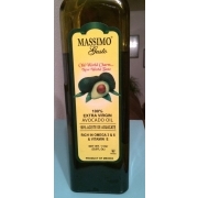 Massimo Gusto 100% Extra Virgin Avocado Oil: Calories, Nutrition ...