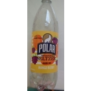 Polar 100% Natural Seltzer, Mango Berry: Calories, Nutrition Analysis ...