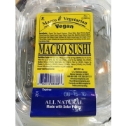 Macro A Vegetarian Macro Sushi: Calories, Nutrition Analysis & More ...