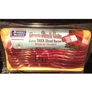 Market Basket Bacon Steak Cuts, Extra Thick Sliced Bacon, Hickory ...