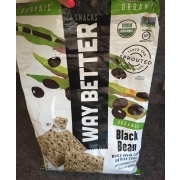 Way Better Snacks Organic Black Bean, Whole Grain Corn Tortilla Chips ...
